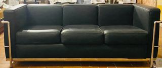 Divano in pelle Riproduzione Le Corbusier