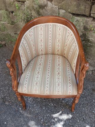 Poltroncina vintage tipo  tipo carlo X