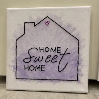 Trla pitturata e rocamata a mano 20x20