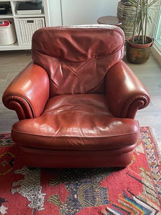 poltrone in pelle "Frau"