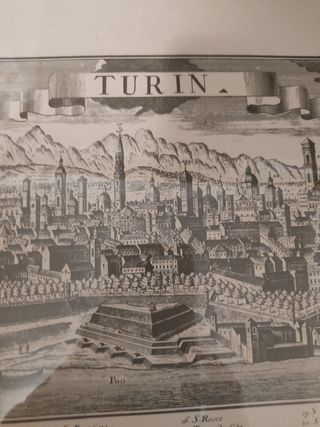 3 stampe anticate Milano -Genova-Torino