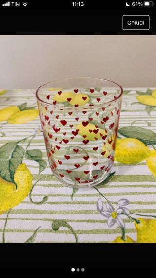 bicchiere vetro