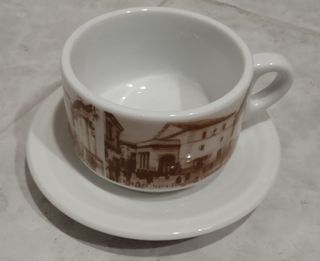Tazza e piattino Lanzo caffè