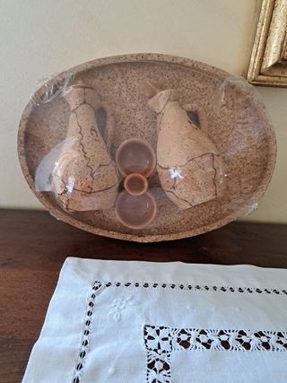 Vassoio olio aceto sale