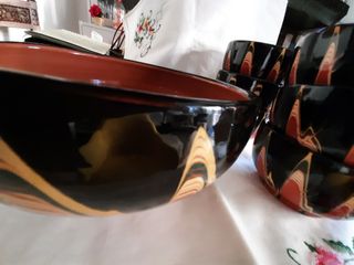 Servizio in coccio smaltato