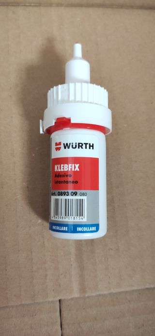 Adesivo Super Rapito Klebfix Wurth Art. 0893 09 20