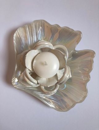 Portacandele a forma di fiore, Capodimonte