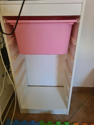 Trofast con 3 contenitori NUOVO