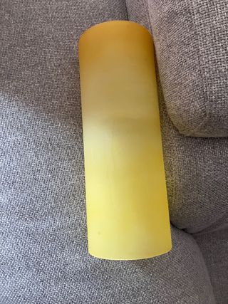 cilindro in vetro per lampadario