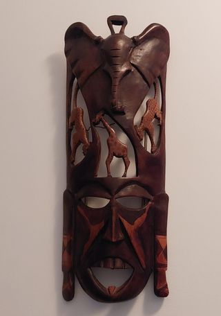 Maschera Kenia in legno