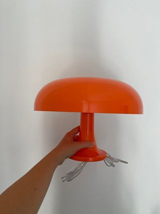 Lampada arancione