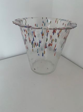 vaso in vetro murano