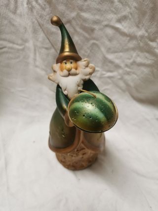 Babbo Natale con candela