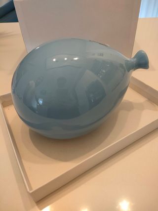 Palloncino azzurro in ceramica