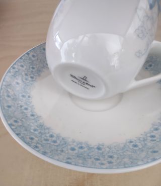 Villeroy & Boch 6 Tazze Espresso c/p Floreana Blu
