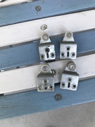 4 carrelli per porticine scorrevoli