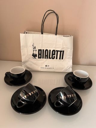 Bialetti tazzine con piattino