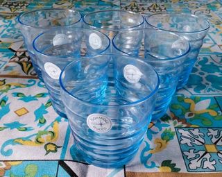 Servizio Bicchieri in Vetro Acqua e Vino