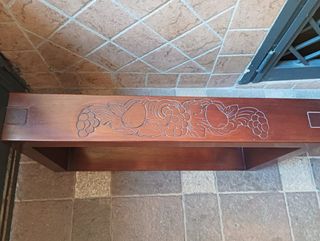 Cornice per cappa 90 in legno massello