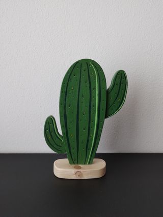 Cactus in legno