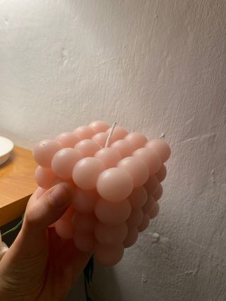 candela decorativa particolare