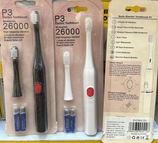 Tre pacchetti 13euro spazzolino