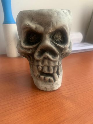 teschio posacenere