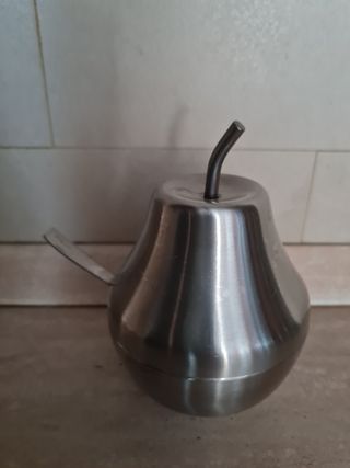 Zuccheriera PERA con cucchiaino VINTAGE