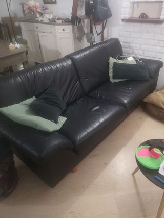 Divano in pelle 2/3 posti