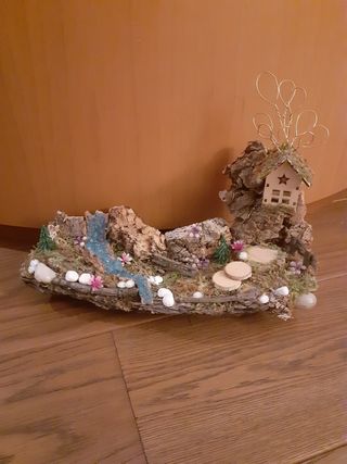 Composizione su corteccia