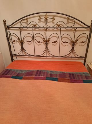 Spalliera in ferro battuto fatta a mano