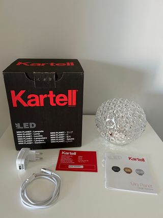 Kartell mini planet lampada da tavolo