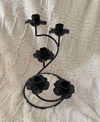 portacandele in ferro