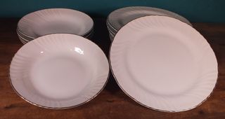 Servizio di piatti 6 persone 6+5 Classico vintage