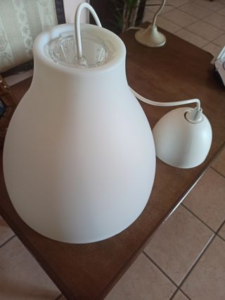 Lampadario bianco