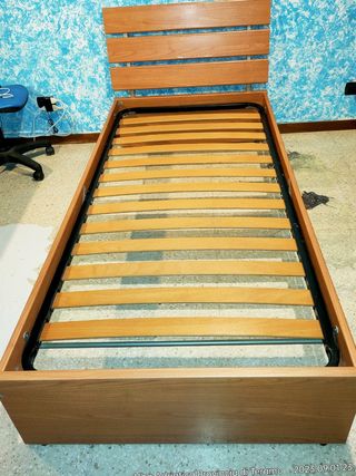 Giroletto singolo in legno + rete con