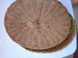 Cestino in vimini vitange