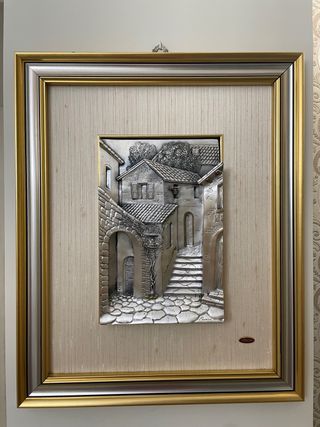 quadro in argento 800