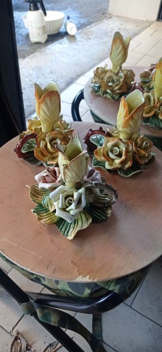 Porta candele Capodimonte