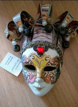 Maschera veneziana da muro