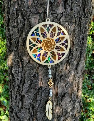 Acchiappasogni in legno