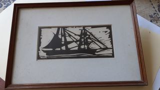 Quadretto china su cartoncino