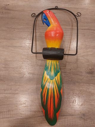 Pappagallo in legno