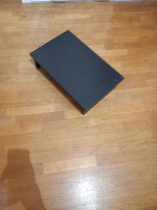 Mini tavolino nero mensola ecc.