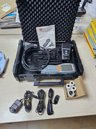 TESTO 330-1 LL GAS FLUE ANALYSER Printer and acces