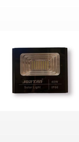 faro led con panello per esterni