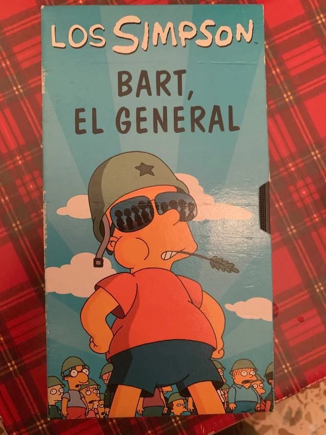 Los Simpson Bart el general VHS de segunda mano por 8 EUR en El Ejido ...