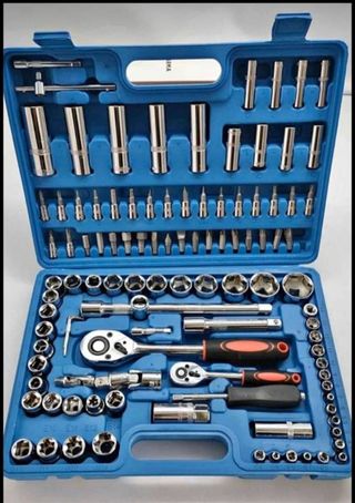 Valigia Set 108 Chiavi Bussola Vanadium
