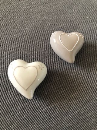 cuoricini in ceramica