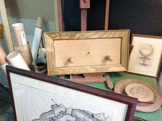 Appendino in legno e juta